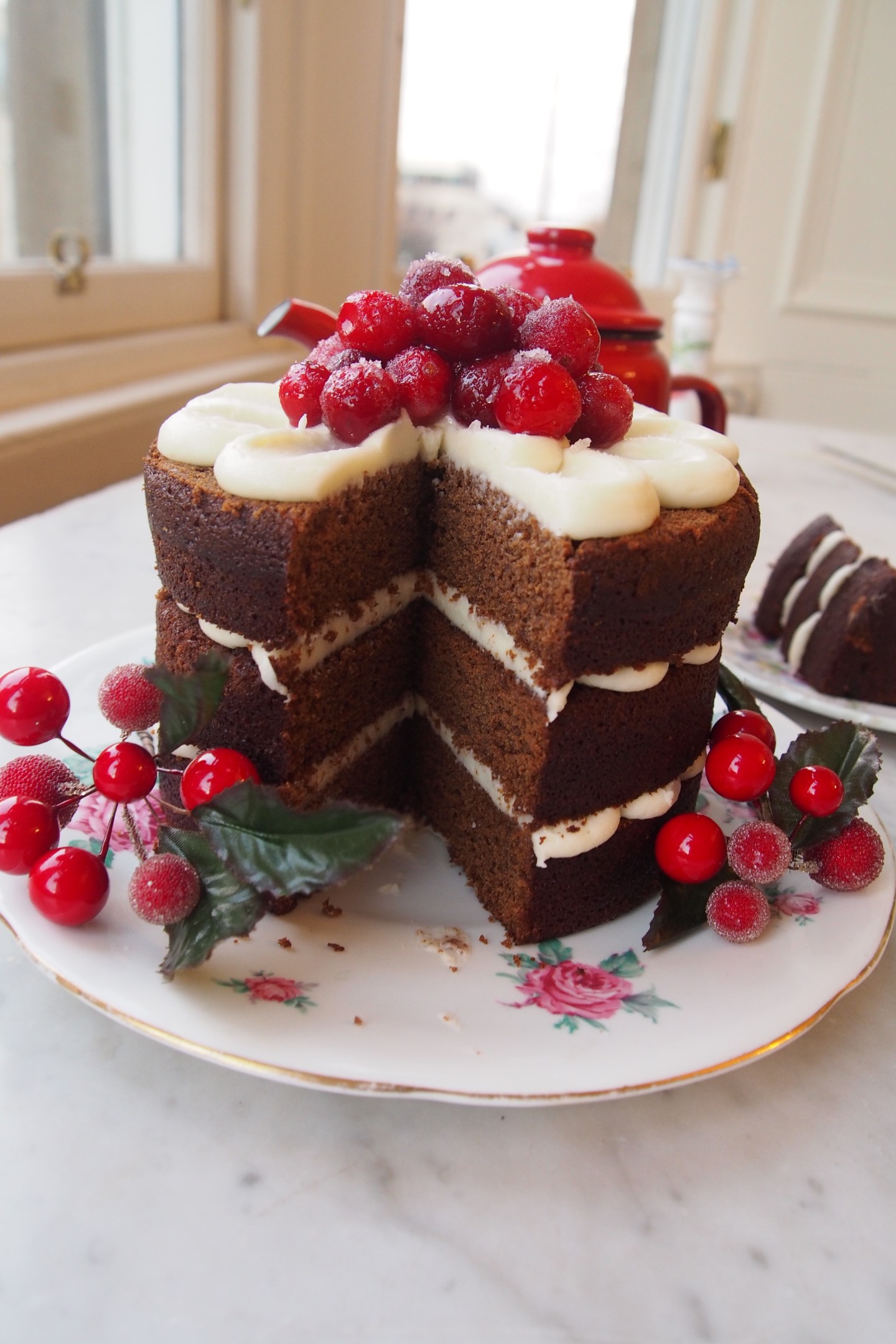 Recipe: Festive Gingerbread Cake – Crumble and Crunch